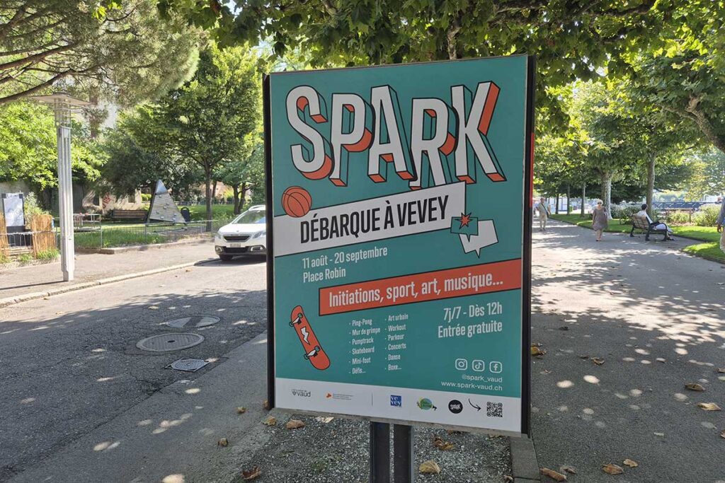 Spark à Vevey : sport et convivialité au cœur de l’été sur la place Robin - La Riviera Mag